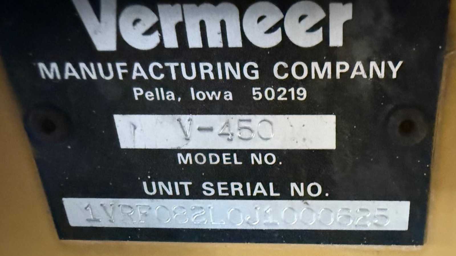 VERMEER V450 | OmecoHub